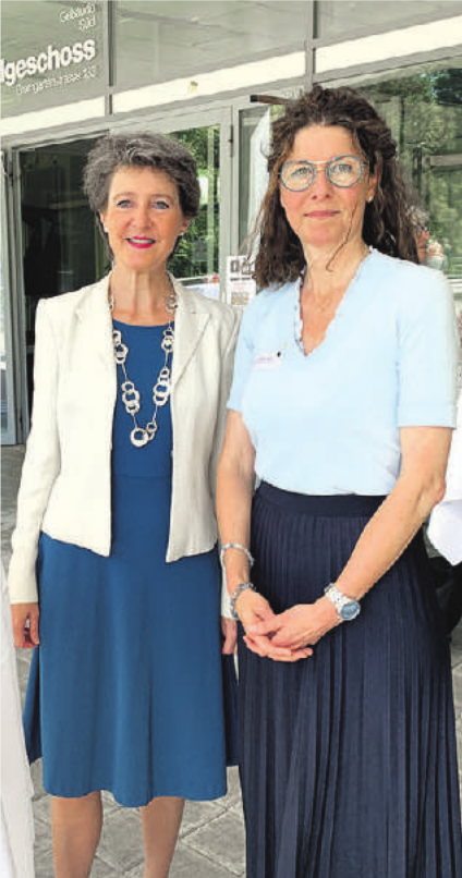 Neue Fricktaler Zeitung | Zu Besuch bei Bundesrätin Sommaruga