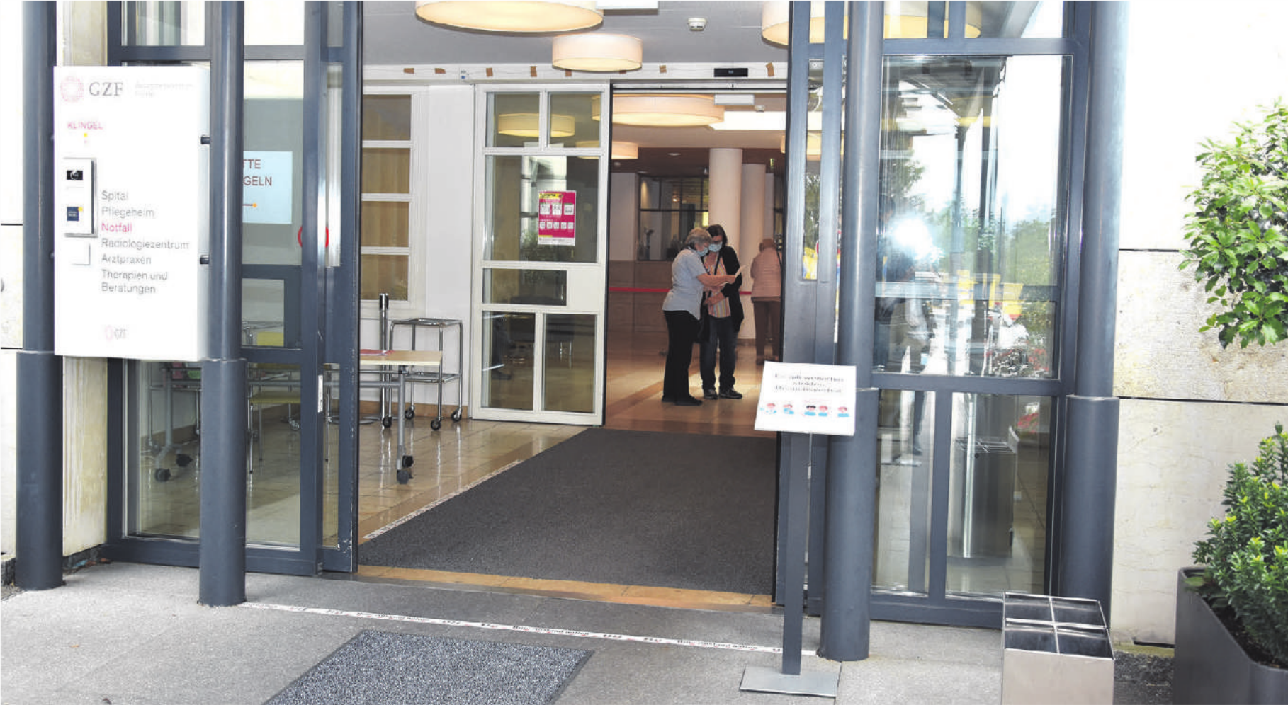 Neue Fricktaler Zeitung | «Wir hatten 29 Corona-Patienten»