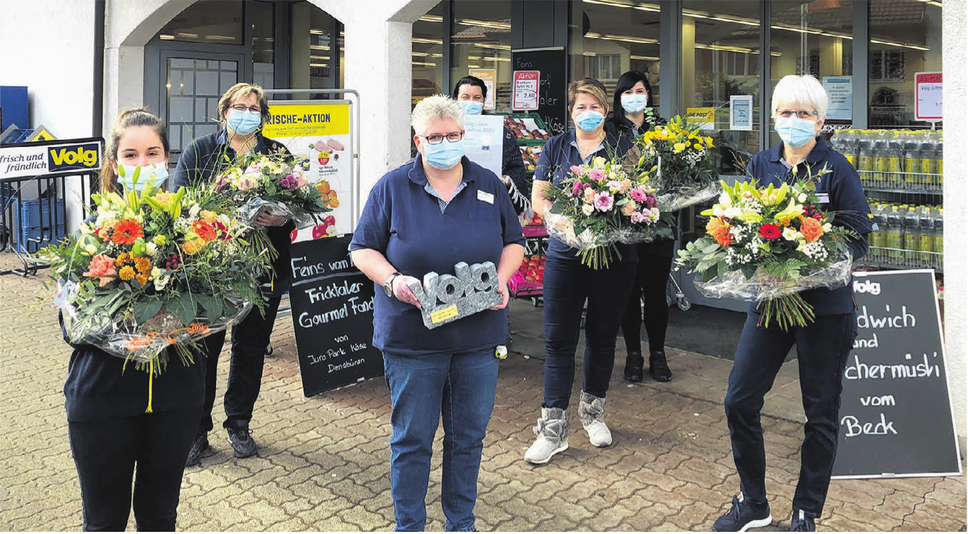 Neue Fricktaler Zeitung | Volg-Laden Herznach wird «Laden des Jahres»