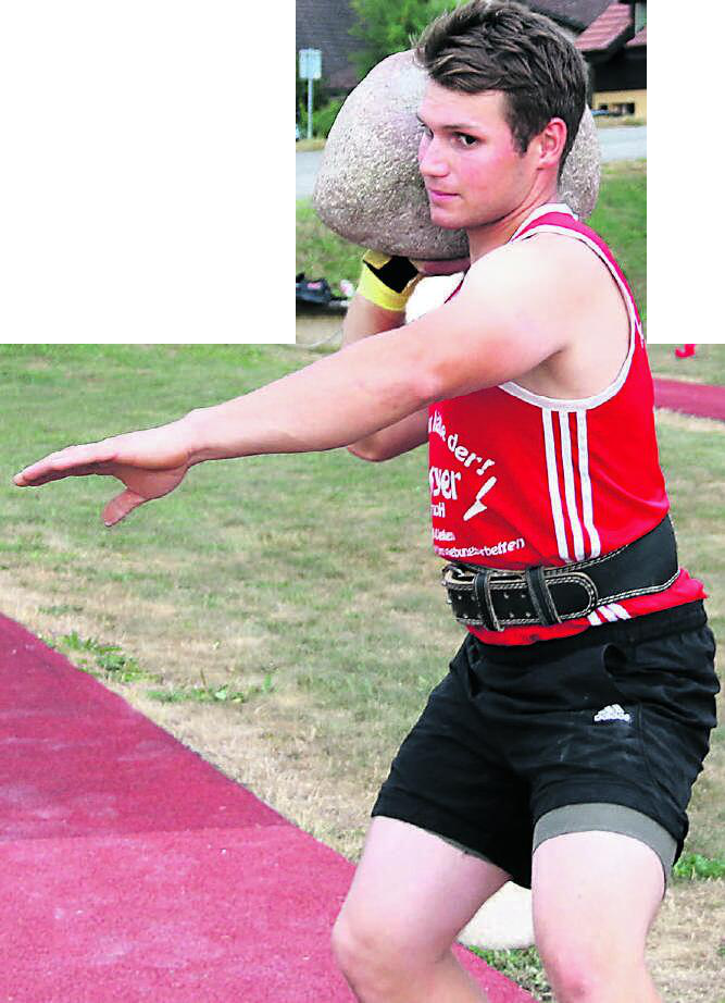 Neue Fricktaler Zeitung | Fricktaler stossen schwere Steine am ...