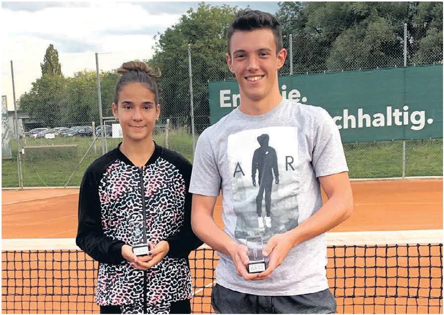 Neue Fricktaler Zeitung | Fricker Tennis-Junioren gewinnen