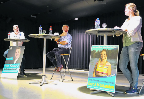 Neue Fricktaler Zeitung | Nur zwei Kandidaten diskutierten